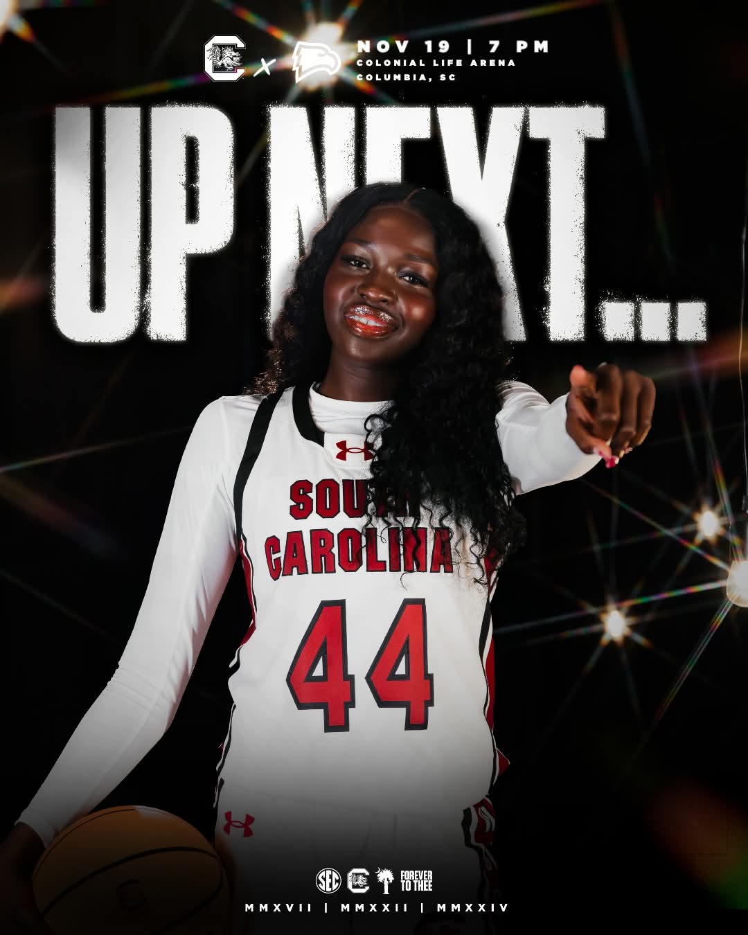 “GAMEDAY INFORMATION: No. 2 Gamecocks Gear Up for Winthrop as Joyce ...