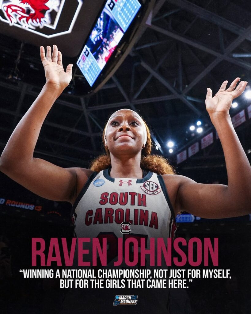 FINALLY: “For the Team. For the Legacy.” — Raven Johnson’s Last Dance ...