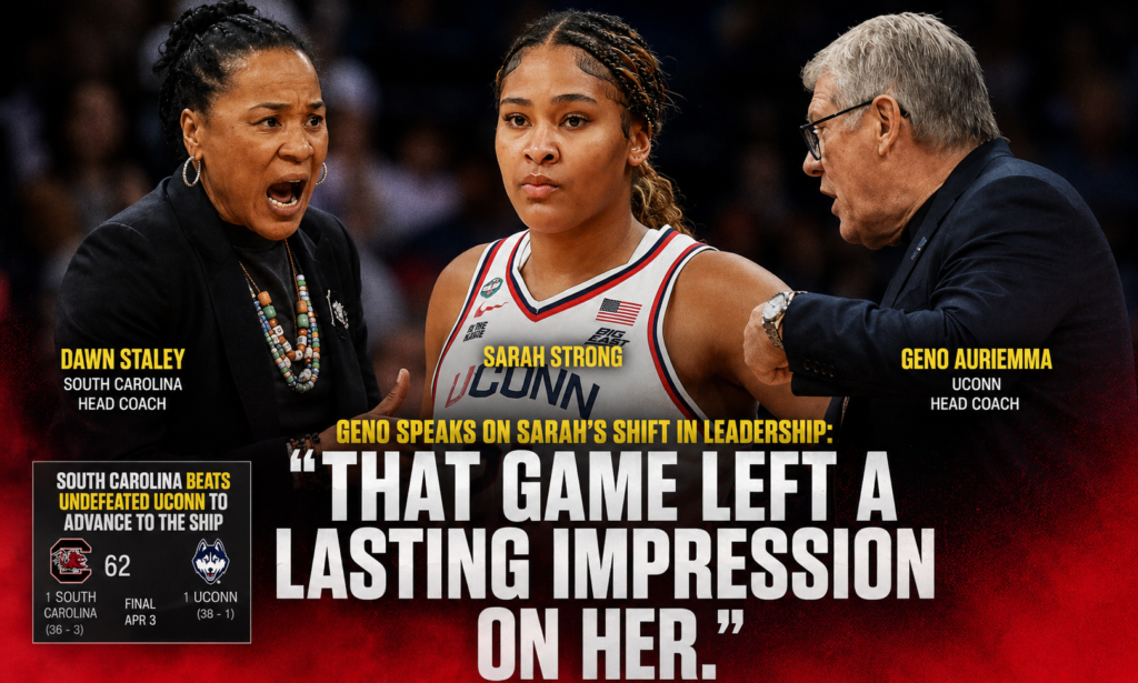 Geno Auriemma Says Sarah Strong Is Still Finding Her Voice — And That ...